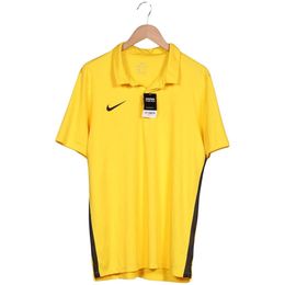 Nike Poloshirt Herren Gr&ouml;&szlig;e XL Second Hand gelb