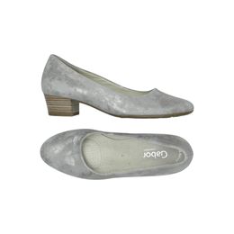 Gabor Pumps Damen Gr&ouml;&szlig;e 37 Second Hand silber
