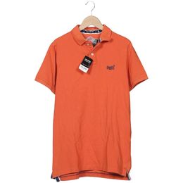 Superdry Poloshirt Herren Größe XXL Second Hand orange