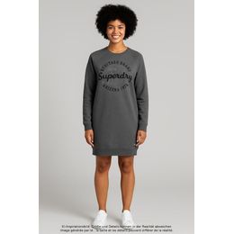 Superdry Kleid Damen Größe M Second Hand grau
