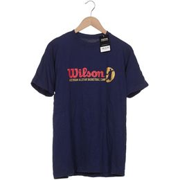 Wilson T-Shirt Herren Gr&ouml;&szlig;e L Second Hand marine