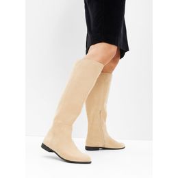 bonprix Stiefel, beige, Vegan