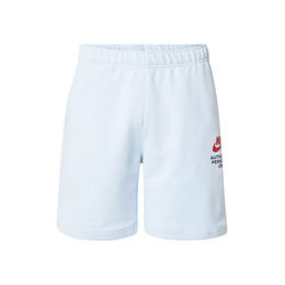 Nike Sportswear Shorts Herren Größe 35/36 marine / pastellblau / rot