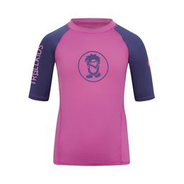 Trollkids Badeshirt "Kvalvika T" in Lila - 27% | Größe 116 | Kinder-bademode