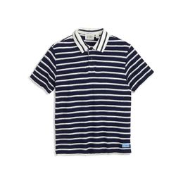Scotch & Soda Scotch & Soda Poloshirt in Wei&szlig;/ Dunkelblau - 64% | Gr&ouml;&szlig;e M | Herren-plussize