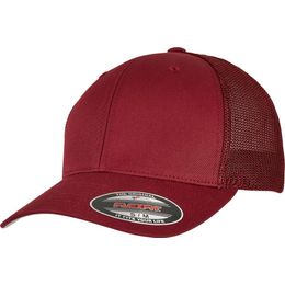 Flexfit Cap Herren Gr&ouml;&szlig;e 58/61 dunkelrot / schwarz / wei&szlig;