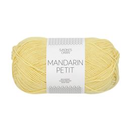 Mandarin Petit von Sandnes Garn, Hellgelb, aus Baumwolle