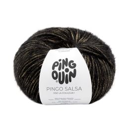 Pingo Salsa von Pingouin , Noir Or, aus Polyester