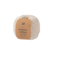 Baby Organic Cotton von Rico Design, Creme, aus Baumwolle
