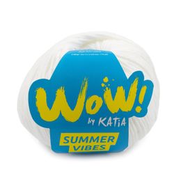 Summer Vibes von Wow by Katia, Wei&szlig;, aus Baumwolle