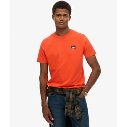 Superdry Herren Locker Geschnittenes Great Outdoors T-shirt mit Stickerei Red - Gr&ouml;&szlig;e: XL 1040405503272OIB004
