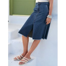 Peter Hahn - Jeansrock, denim, Gr. 38 / S - Baumwolle