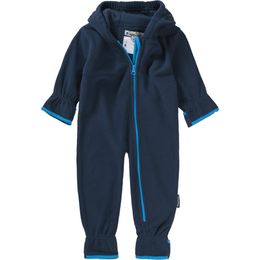 Playshoes Overall Jungen Gr&ouml;&szlig;e 74 navy / royalblau