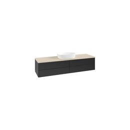 Villeroy & Boch V&B Waschtischunterschrank ohne Frontstruktur -Beleuchtung Antao 160x50cm, WBP-farbe botti., bla m Lac ; Villeroy & Boch (L25013PD)