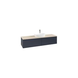 Villeroy & Boch V&B Waschtischunterschrank ohne Frontstruktur -Beleuchtung Antao 160x50cm, HL, WBP botti., md bl. m Lac ; Villeroy & Boch (L36053HG)