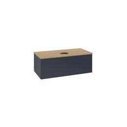 Villeroy & Boch V&B Waschtischunterschrank ohne Frontstruktur, mit Beleuchtung Antao 100x36x50cm, WBP hon. Oa, md bl. m Lac ; Villeroy & Boch (L31011HG)