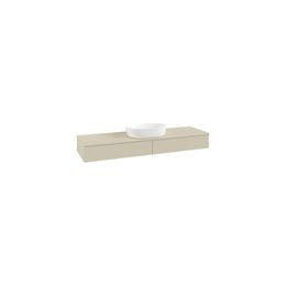 Villeroy & Boch V&B Waschtischunterschrank ohne Frontstruktur, mit Beleuchtung Antao 160x50cm, WBP-farbe Lac, si Gr m lacquer ; Villeroy & Boch (L14010HJ)
