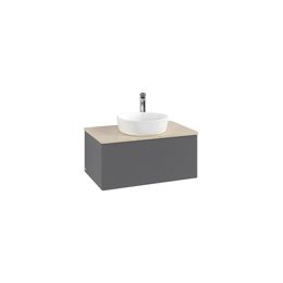 Villeroy & Boch V&B Waschtischunterschrank mit Frontstruktur -Beleuchtung Antao 80x36x50cm, HL, WBP botti., A m Lac ; Villeroy & Boch (L30153GK)