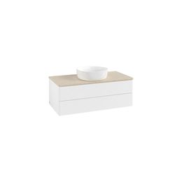 Villeroy & Boch V&B Waschtischunterschrank mit Frontstruktur -Beleuchtung Antao 100x36x50cm, WBP-farbe botti., wh. m Lac ; Villeroy & Boch (L20113MT)