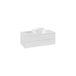 Villeroy & Boch V&B Waschtischunterschrank ohne Frontstruktur -Beleuchtung Antao 100x36x50cm, WBP-farbe Lac, glo wh. Lac ; Villeroy & Boch (L20010GF)