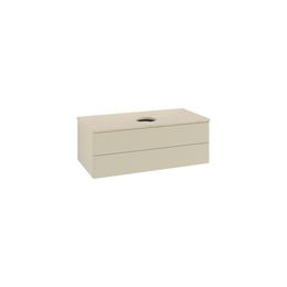 Villeroy & Boch V&B Waschtischunterschrank mit Frontstruktur -Beleuchtung Antao 100x36x50cm, WBP botti., si Gr m Lac ; Villeroy & Boch (L20113HJ)