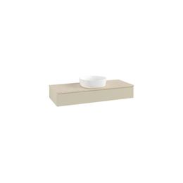 Villeroy & Boch V&B Waschtischunterschrank mit Frontstruktur, mit Beleuchtung Antao 120x19x50cm, WBP botti., si Gr m Lac ; Villeroy & Boch (L10113HJ)