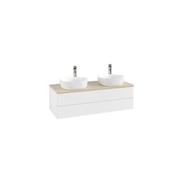 Villeroy & Boch V&B Waschtischunterschrank mit Frontstruktur, mit Beleuchtung Antao 120x36x50cm, HL, WBP botti., wh. m Lac ; Villeroy & Boch (L24153MT)