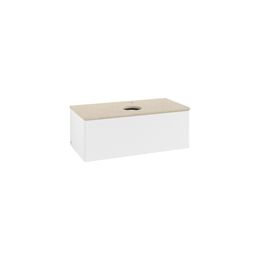 Villeroy & Boch V&B Waschtischunterschrank mit Frontstruktur, mit Beleuchtung Antao 100x36x50cm, HL, WBP botti., wh. m Lac ; Villeroy & Boch (L31153MT)