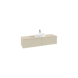 Villeroy & Boch V&B Waschtischunterschrank ohne Frontstruktur -Beleuchtung Antao 160x50cm, HL, WBP botti., si Gr m Lac ; Villeroy & Boch (L36053HJ)