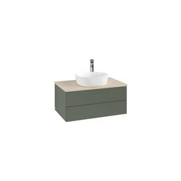 Villeroy & Boch V&B Waschtischunterschrank ohne Frontstruktur -Beleuchtung Antao 80x36x50cm, HL, WBP botti., le g. m Lac ; Villeroy & Boch (L19053HL)