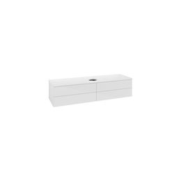 Villeroy & Boch V&B Waschtischunterschrank ohne Frontstruktur -Beleuchtung Antao 160x50cm, WBP-farbe Lac, glo wh. lacquer ; Villeroy & Boch (L25010GF)