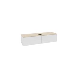 Villeroy & Boch V&B Waschtischunterschrank ohne Frontstruktur -Beleuchtung Antao 160x50cm, HL, WBP botti., glo wh. Lac ; Villeroy & Boch (L36053GF)