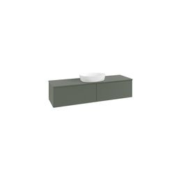 Villeroy & Boch V&B Waschtischunterschrank mit Frontstruktur -Beleuchtung Antao 160x50cm, WBP-farbe Lac, lea gre. m Lac ; Villeroy & Boch (L36110HL)