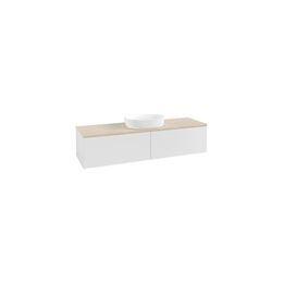 Villeroy & Boch V&B Waschtischunterschrank mit Frontstruktur -Beleuchtung Antao 160x50cm, WBP-farbe botti., glo wh. Lac ; Villeroy & Boch (L36113GF)