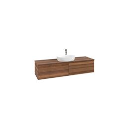 Villeroy & Boch V&B Waschtischunterschrank ohne Frontstruktur -Beleuchtung Antao 160x50cm, HL, WBP-farbe w. wal, w. wal ; Villeroy & Boch (L25052HM)
