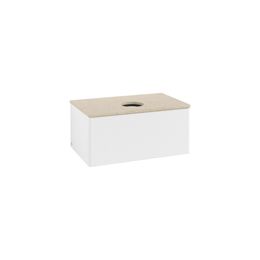 Villeroy & Boch V&B Waschtischunterschrank mit Frontstruktur -Beleuchtung Antao 80x36x50cm, WBP-farbe botti., wh. m Lac ; Villeroy & Boch (L30113MT)