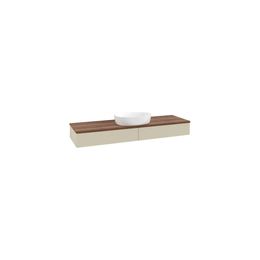 Villeroy & Boch V&B Waschtischunterschrank ohne Frontstruktur, mit Beleuchtung Antao 160x50cm, WBP-farbe w. wal, si Gr m Lac ; Villeroy & Boch (L14012HJ)