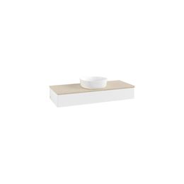Villeroy & Boch V&B Waschtischunterschrank mit Frontstruktur, mit Beleuchtung Antao 120x19x50cm, WBP-farbe botti., wh. m Lac ; Villeroy & Boch (L10113MT)