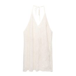 Pull&Bear Pull&bear Kleid Damen Gr&ouml;&szlig;e 42 ecru