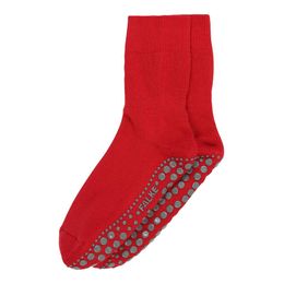 Falke Socken 'Homepads' Damen Gr&ouml;&szlig;e 43/46 grau / rot