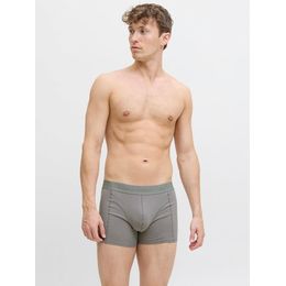 Jack & Jones Jack & Jones 3er-Set: Boxershorts "Jacordinary" in Grau/ Braun/ Rot - 43% | Gr&ouml;&szlig;e M | Herren-waesche