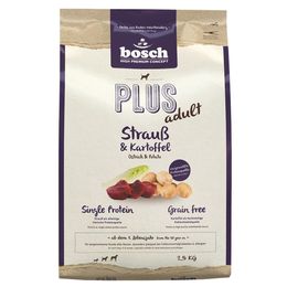 Bosch PLUS Hunde-Trockenfutter Strau&szlig; & Kartoffel 2,5kg