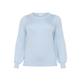 Kaffe CURVE Pullover 'Lini' Damen Gr&ouml;&szlig;e M hellblau