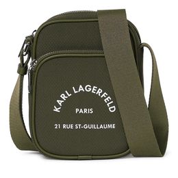 K by KARL LAGERFELD Karl Lagerfeld Crossbody Bags - RUE ST-GUILLAUME UMH�NGETASCHE - Gr. unisize - in Gr&uuml;n - f&uuml;r Damen