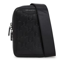K by KARL LAGERFELD Karl Lagerfeld Crossbody Bags - K/LOOM KLEINE SLINGBAG AUS LEDER - Gr. unisize - in Schwarz - f&uuml;r Damen