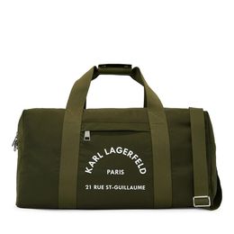 K by KARL LAGERFELD Karl Lagerfeld Shopper - RUE ST-GUILLAUME WEEKENDER-TASCHE AUS NYLON - Gr. unisize - in Gr&uuml;n - f&uuml;r Damen