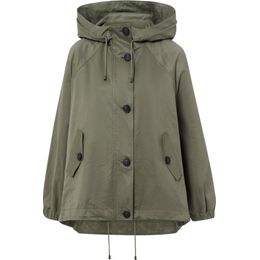 Heine Damen &Uuml;bergangsjacke mit leichtem Glanz sesam Gr&ouml;&szlig;e 34