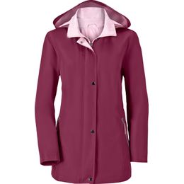 CR&Eacute;ATION L Damen Funktionsjacke wind- und wasserabweisend brombeer Gr&ouml;&szlig;e 24