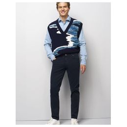 MEYER Chinohose M5 Five 9-6106 in dunkelblau | Gr.: W33/L34