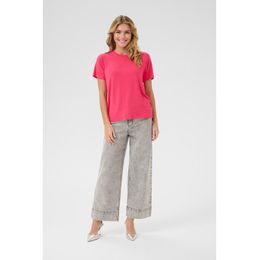 Kaffe T-shirt KAfrida Regular fit in Raspberry | Gr.: XL